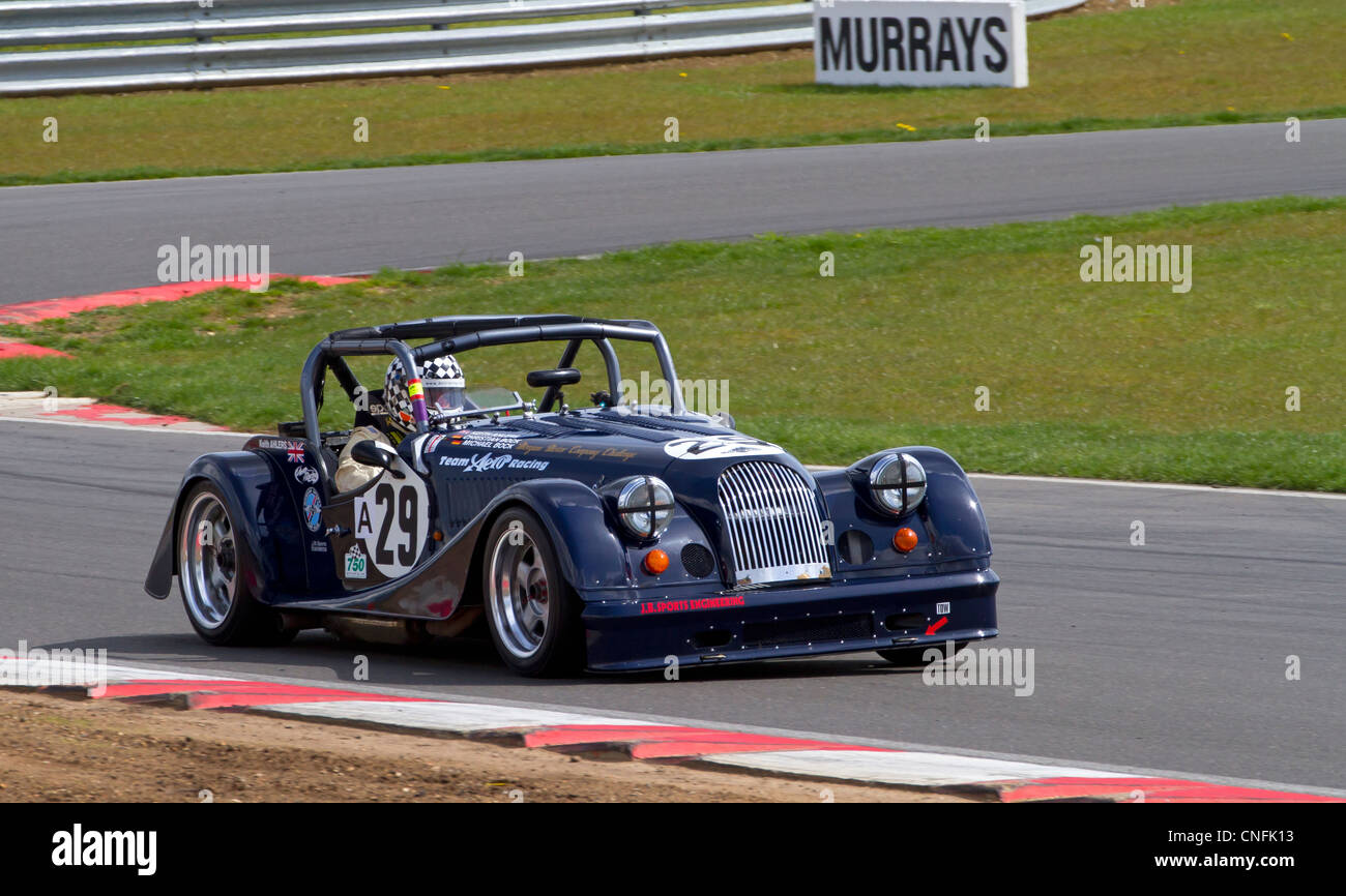1993 Morgan Plus 8 with driver Keith Ahlers during the Aero Racing ...