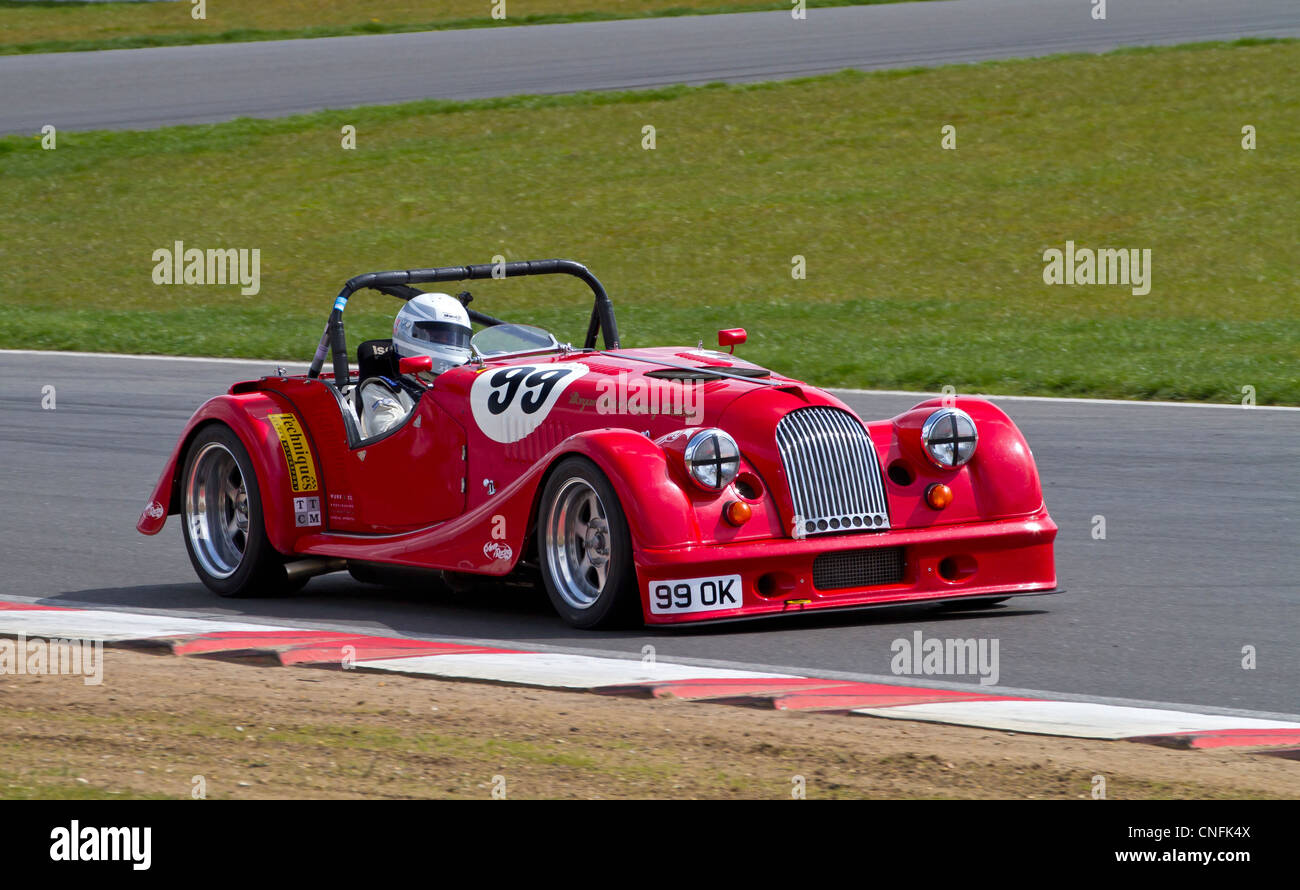 1984 Morgan Plus 8 R with driver Matthew Wurr during the Aero Racing ...