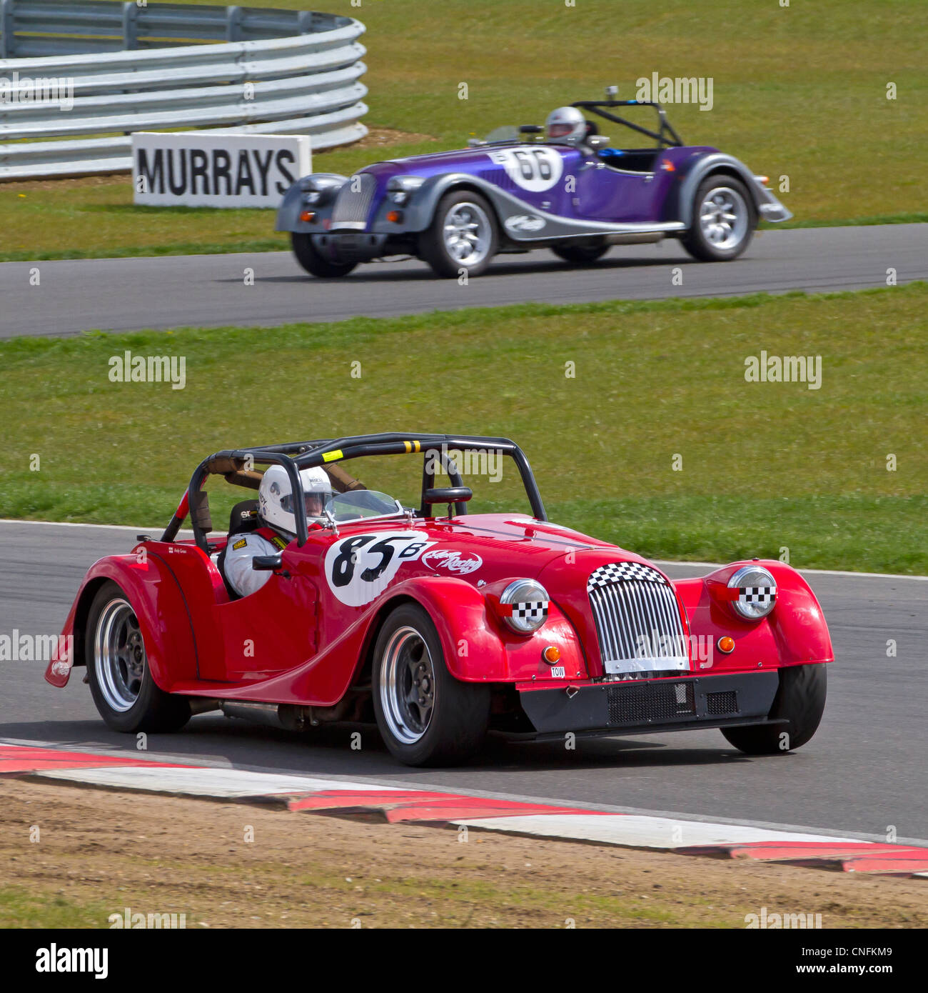 1986 Morgan Plus 8 with driver Andy Green during the Aero Racing Morgan ...