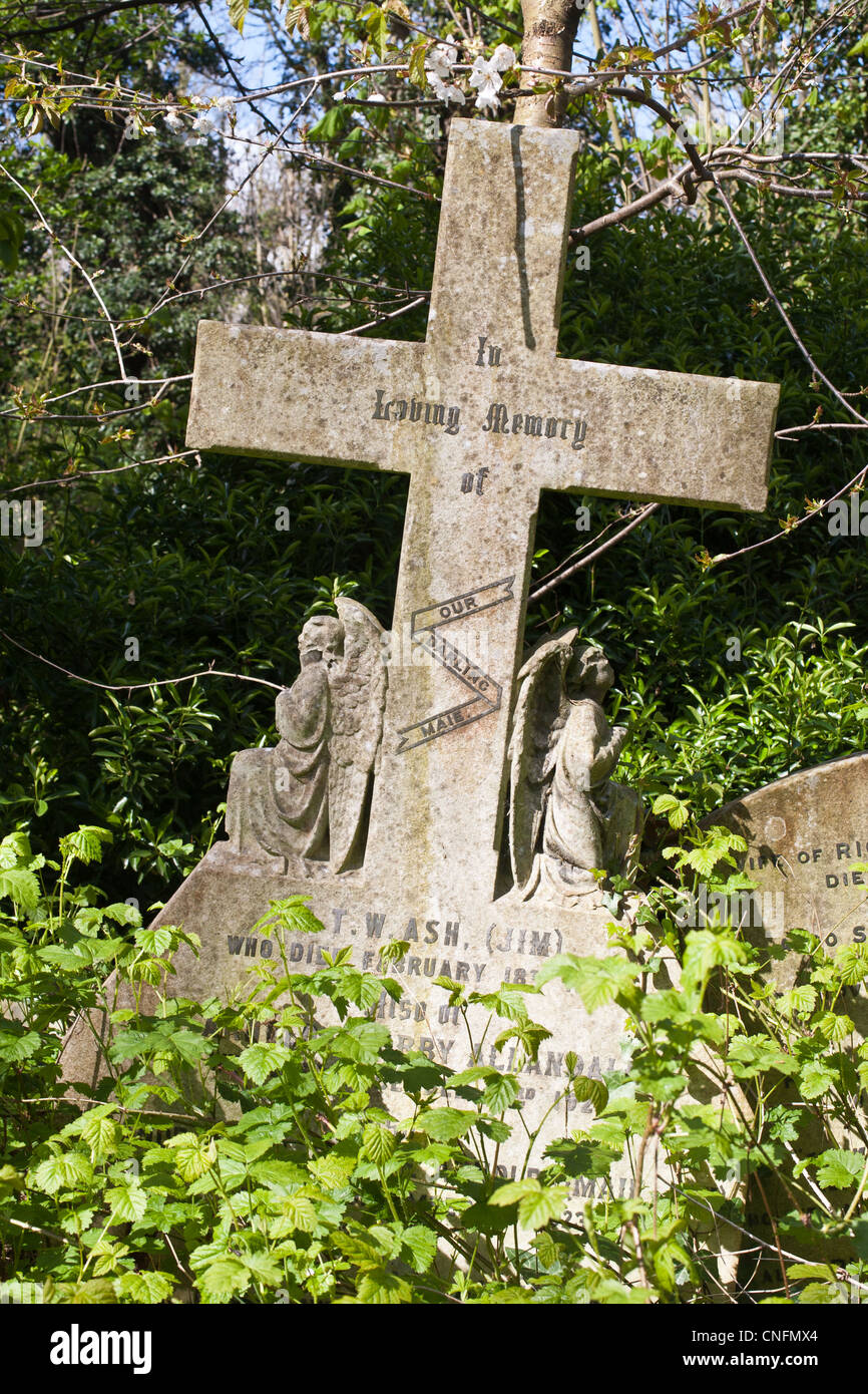 Abney Park Cemetery Stoke Newington Hackney London England UK Stock ...