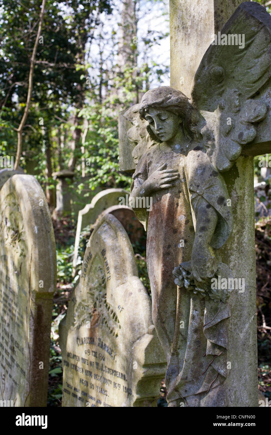 Abney Park Cemetery Stoke Newington Hackney London England UK Stock ...