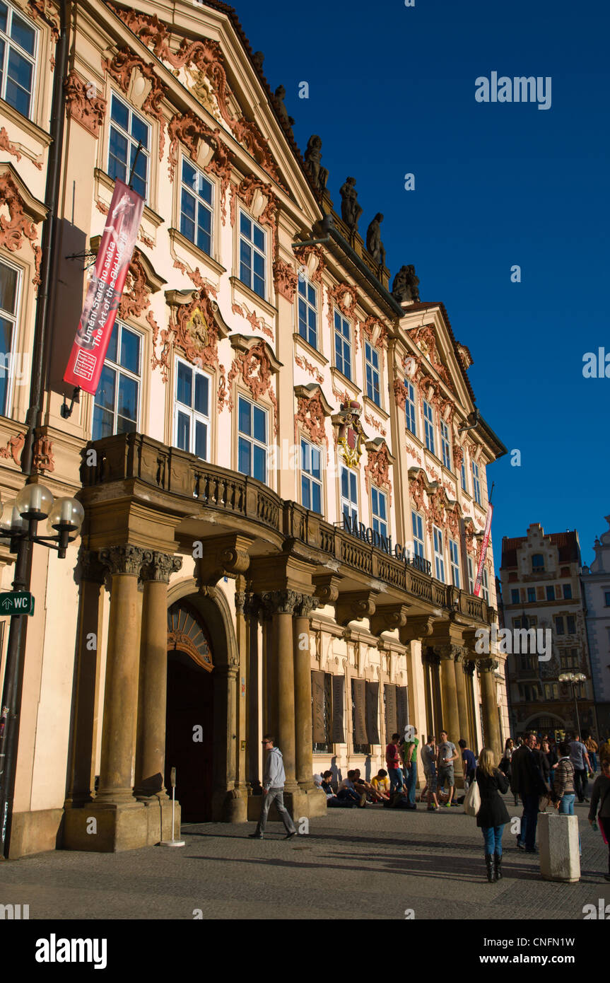 Kinsky palace prague hi-res stock photography and images - Alamy