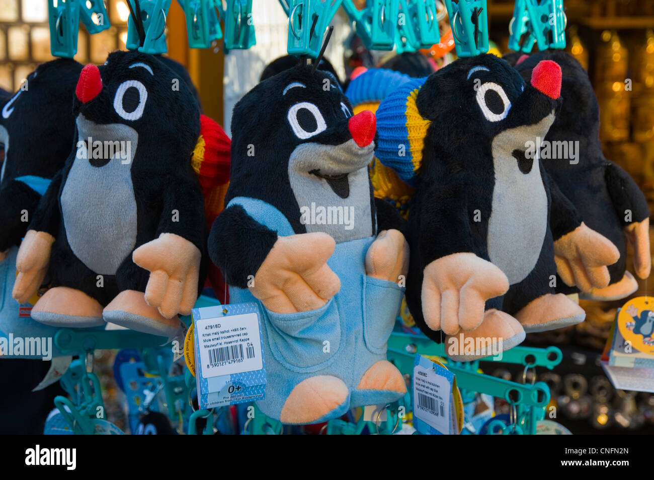 Krtek the Mole by Zdenek Miler for sale Vaclavske Namesti square Prague ...