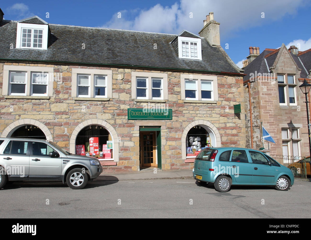 Dornoch street scene hi-res stock photography and images - Alamy