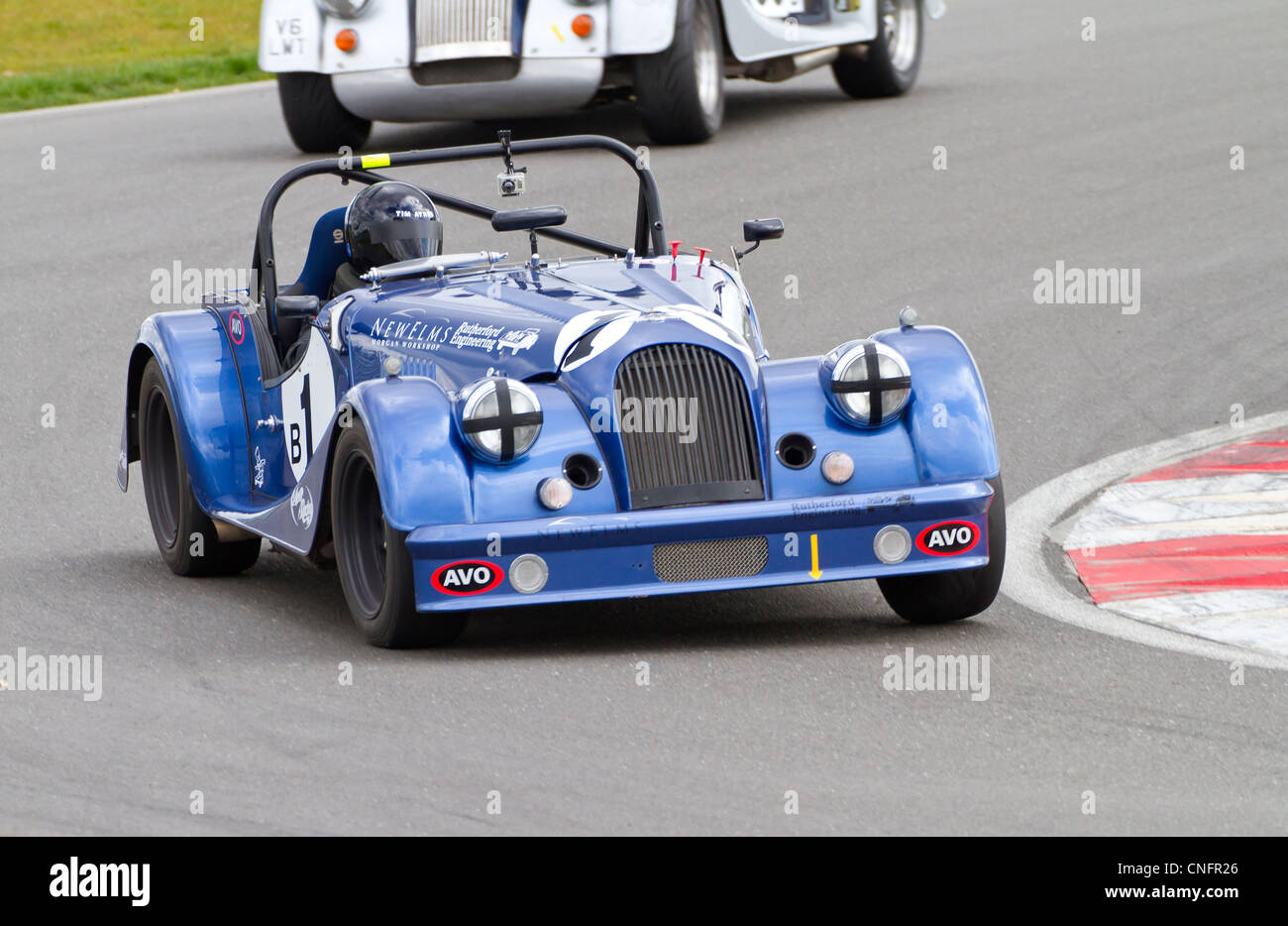 1990 Morgan Plus 8 with driver Tim Ayers during the Aero Racing Morgan ...
