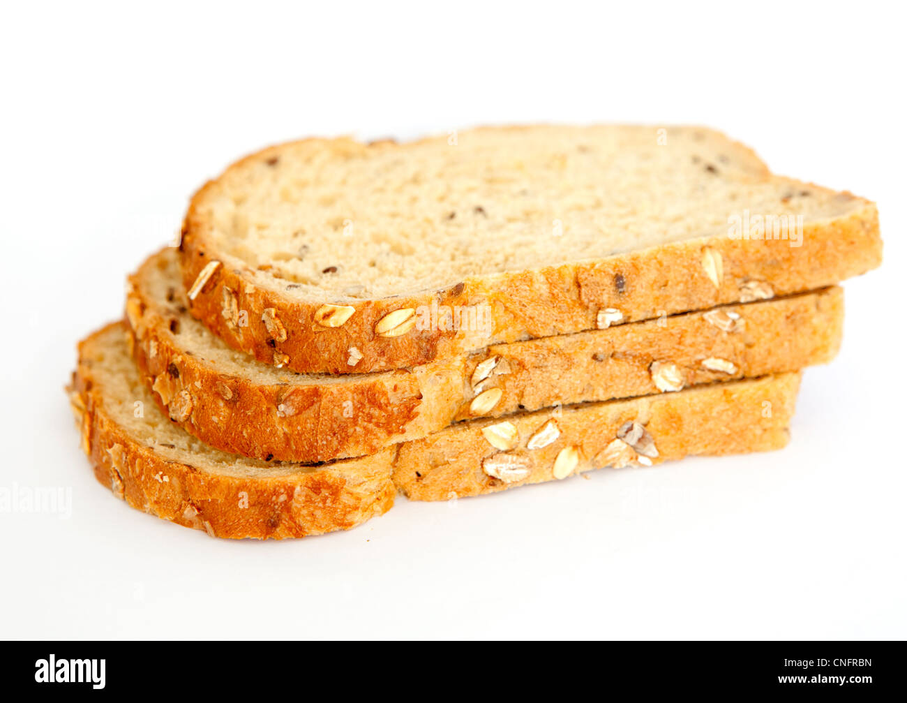 Bread. Three slices Stock Photo - Alamy