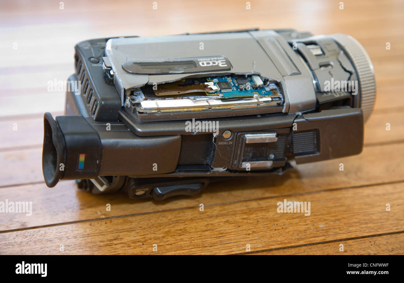 broken camera underwater box Stock Photo - Alamy