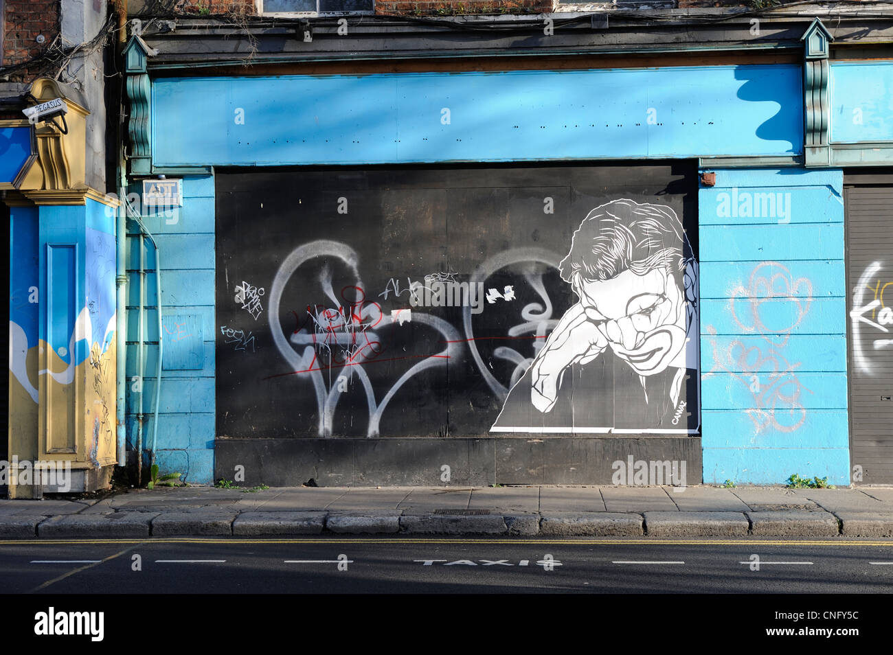 Graffiti, Bachelors Walk, Dublin, Ireland Stock Photo - Alamy