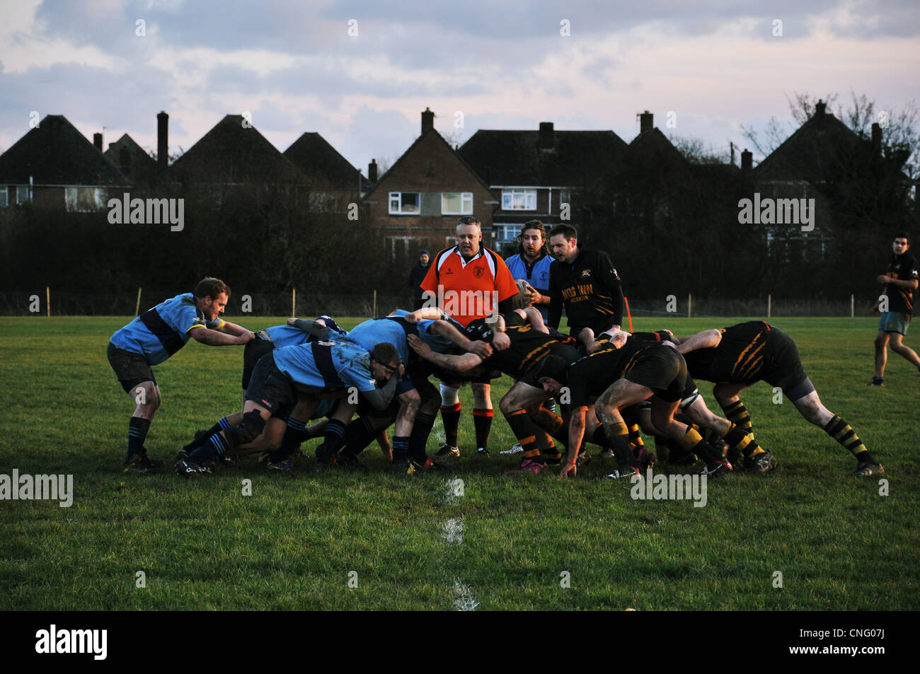 Rugby scrum hi-res stock photography and images - Alamy