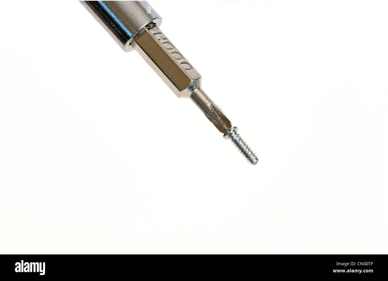 Phillips screwdriver and screw Cut Out Stock Images & Pictures - Alamy