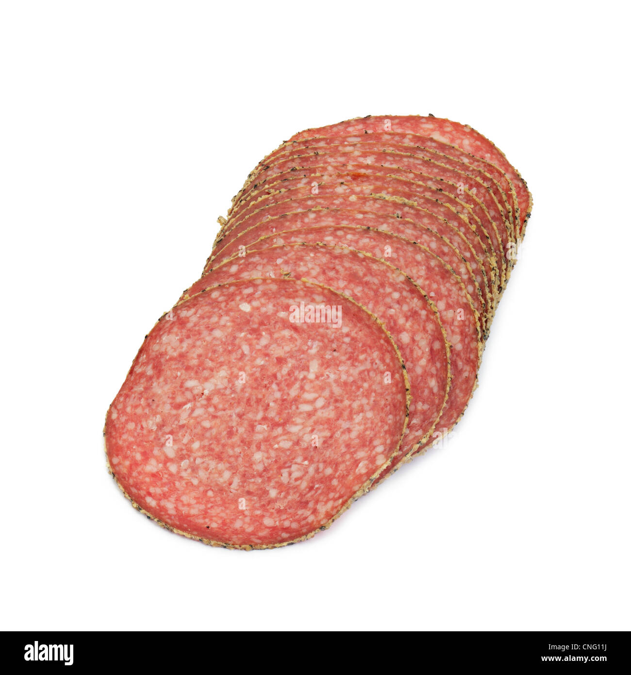 Rows of salami hi-res stock photography and images - Alamy
