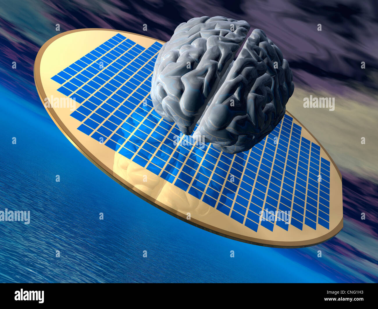 Artificial intelligence artwork Stock Photo - Alamy