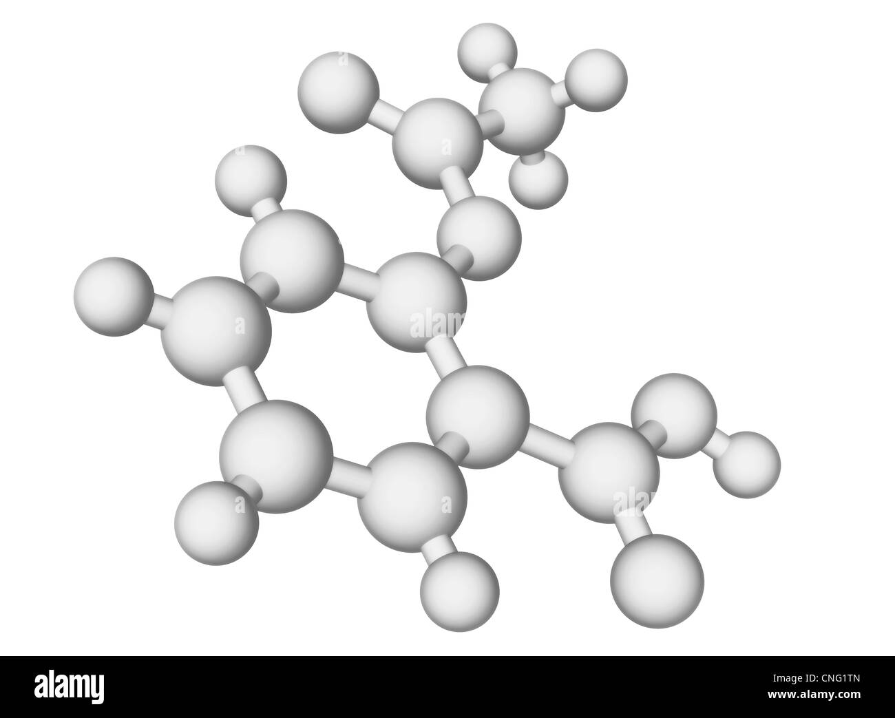Aspirin molecular model of drug aspirin Black and White Stock Photos ...