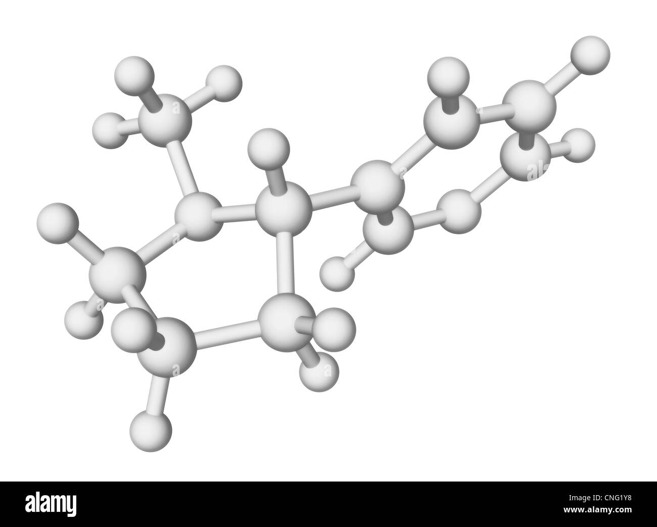 Nicotine drug molecule Stock Photo - Alamy