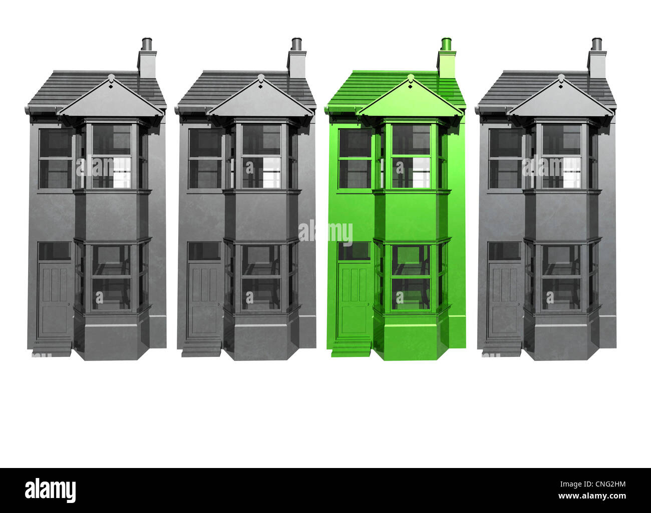 Lodge houses Cut Out Stock Images & Pictures - Alamy