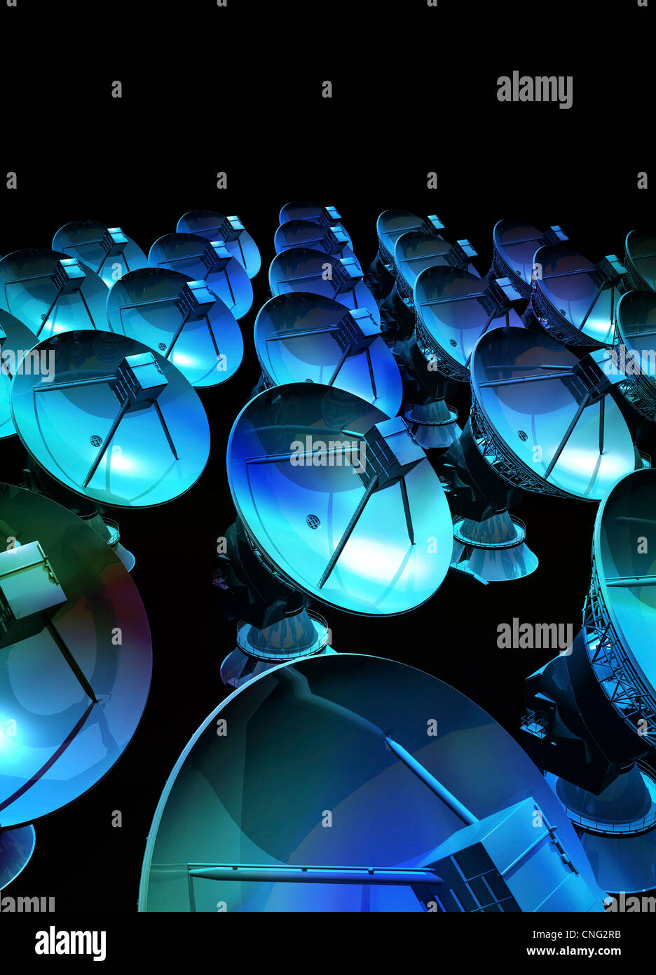 Antenna array designs hi-res stock photography and images - Alamy