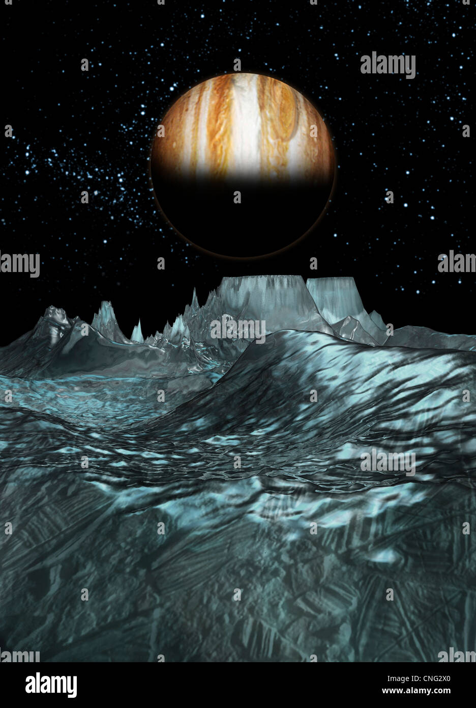 Europa jupiter hi-res stock photography and images - Alamy