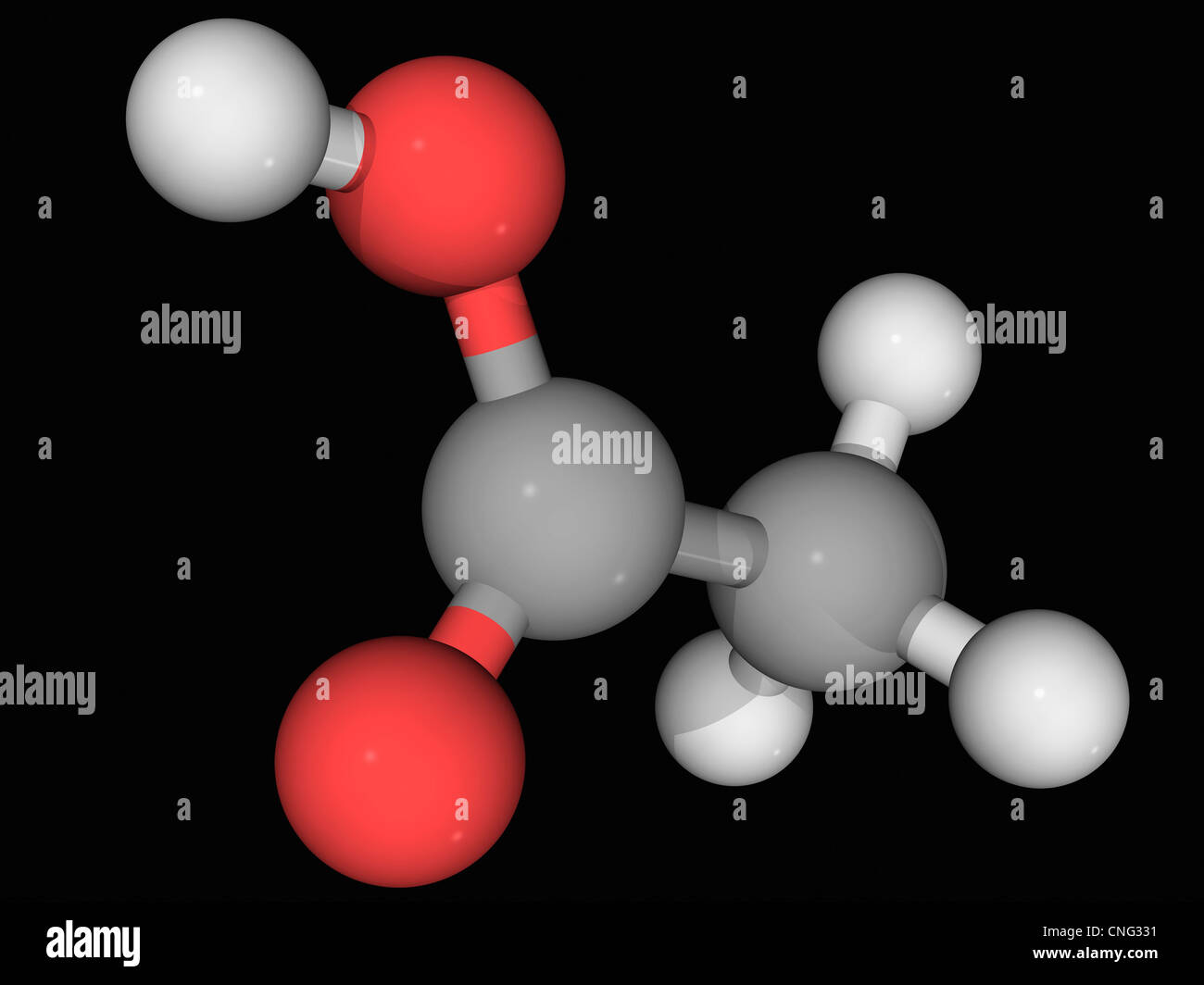 Acetic acid structure hi-res stock photography and images - Alamy