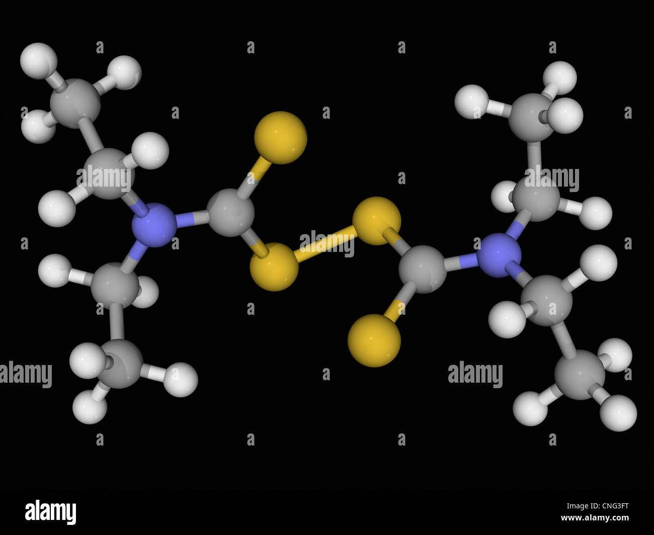 Disulfiram molecular hi-res stock photography and images - Alamy