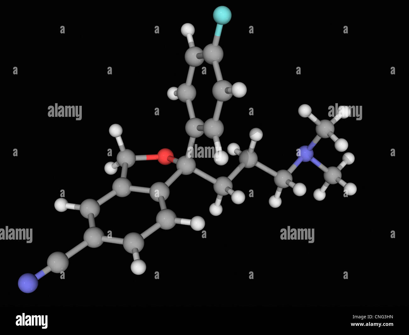 Escitalopram molecular hi-res stock photography and images - Alamy