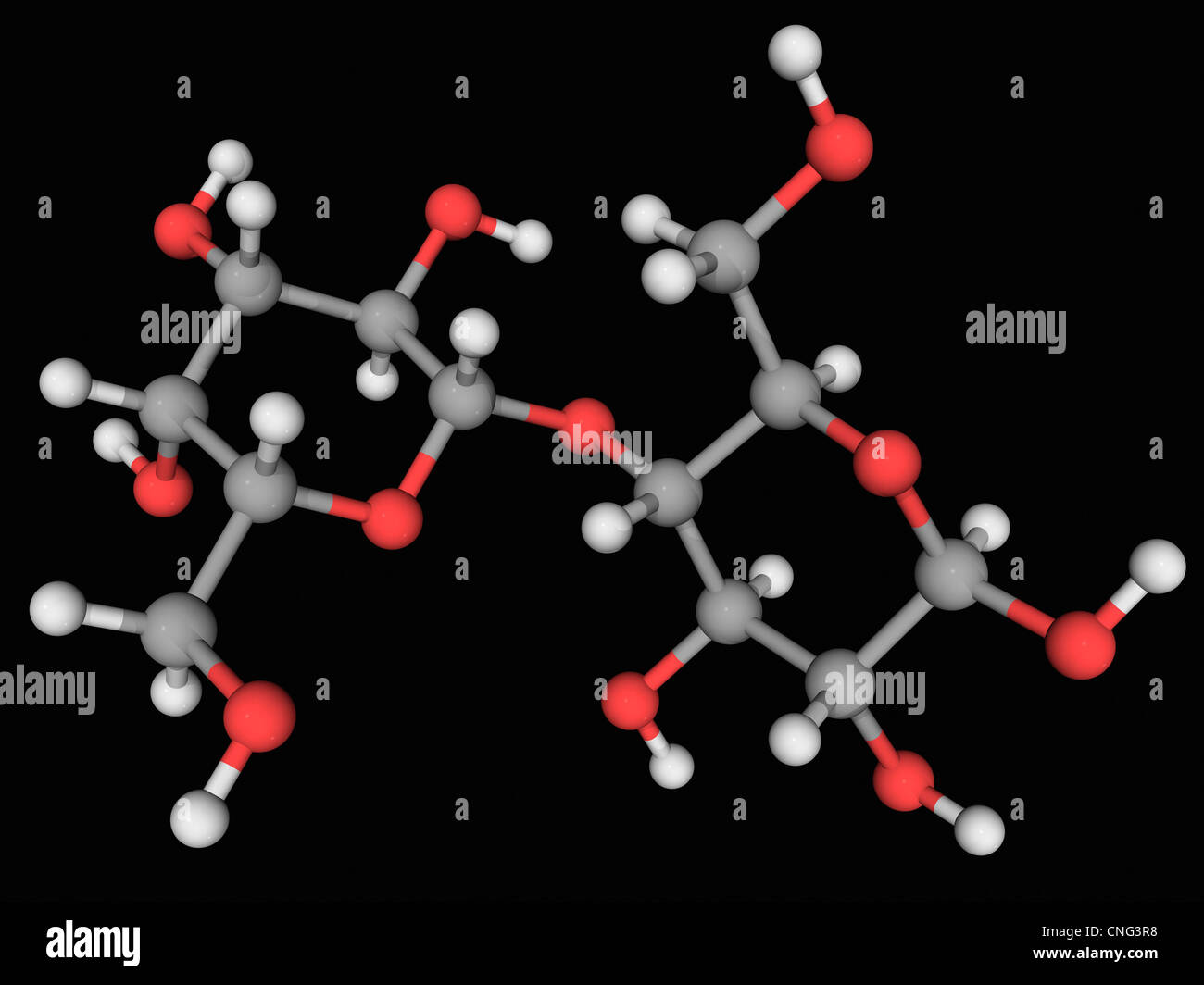 Lactose milk sugar molecule chemical hi-res stock photography and ...