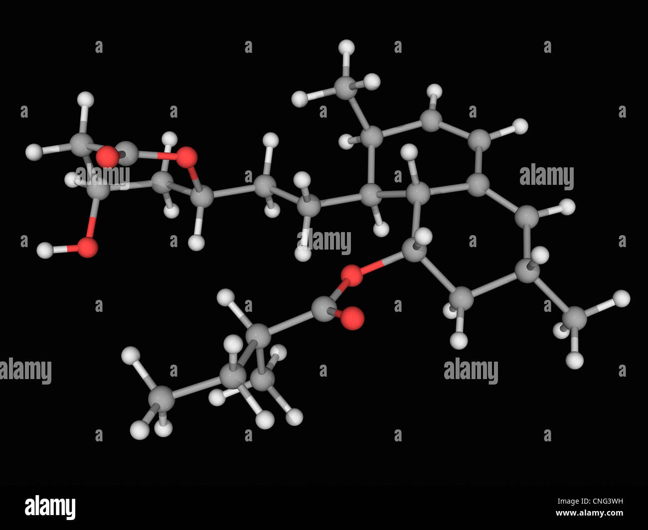 Lovastatin molecular hi-res stock photography and images - Alamy