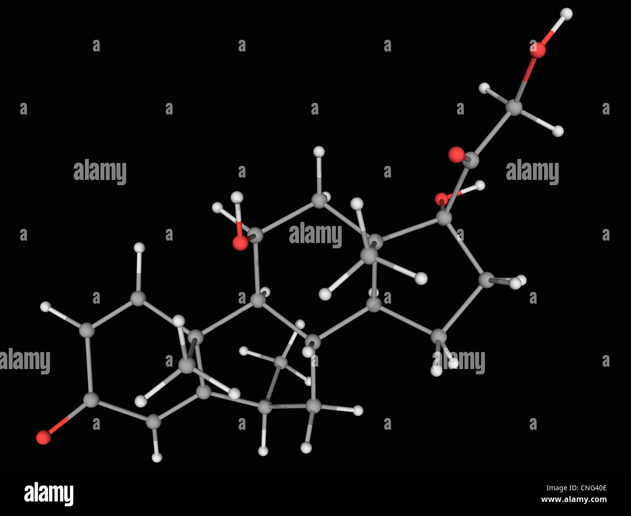 Methylprednisolone molecular hi-res stock photography and images - Alamy