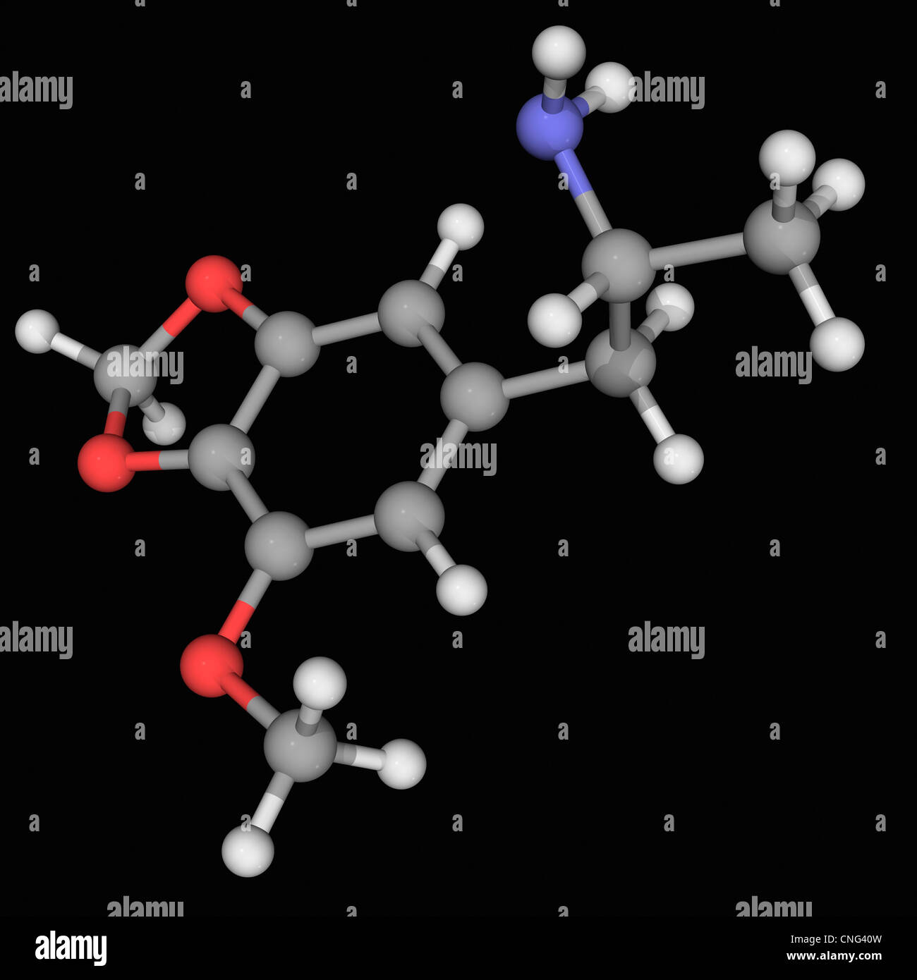 MMDA drug molecule Stock Photo - Alamy
