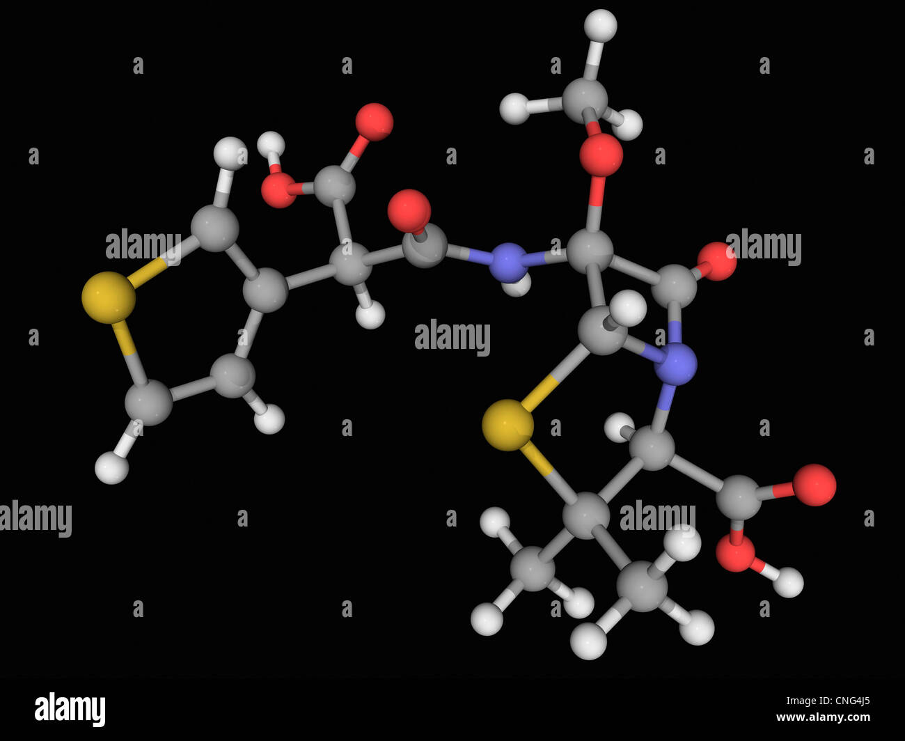 Penicillin molecule structure hi-res stock photography and images - Alamy