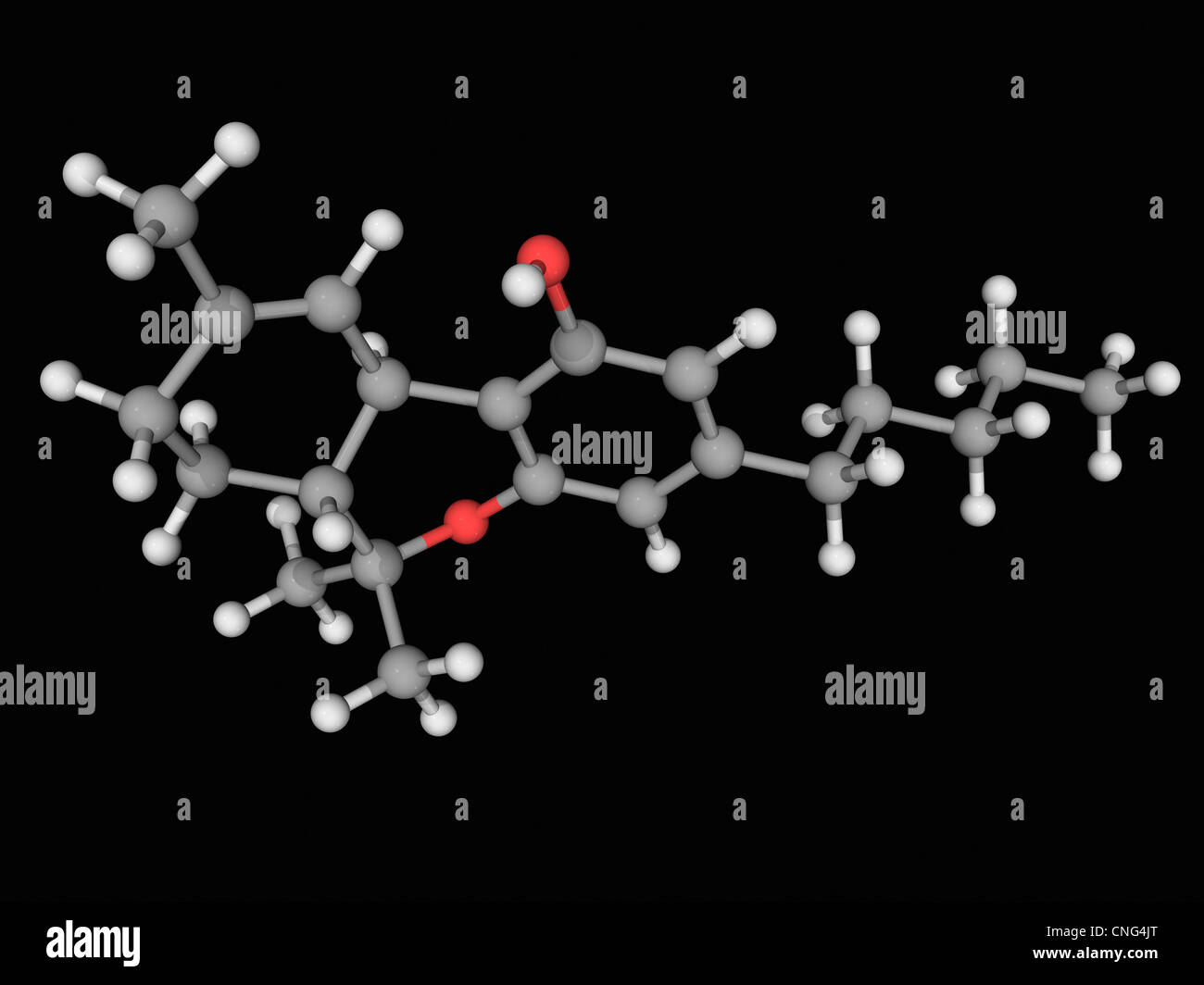 Thc molecule hi-res stock photography and images - Alamy