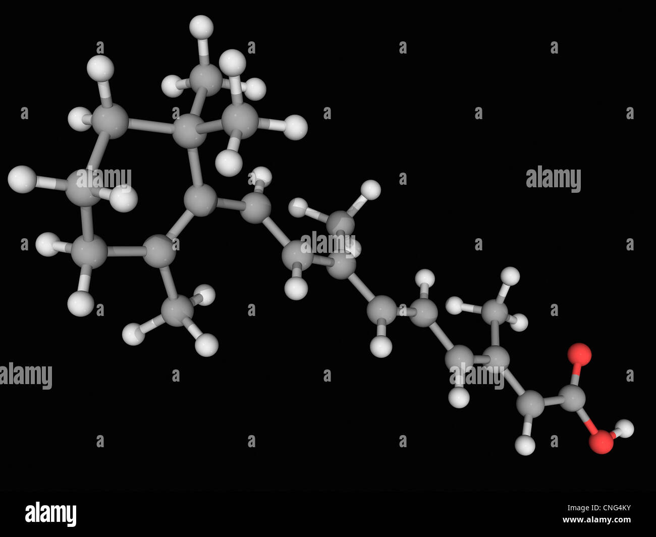 Tretinoin drug molecule Stock Photo - Alamy