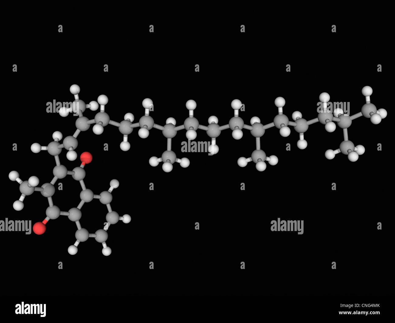 Vitamin k1 phylloquinone molecular model hi-res stock photography and ...