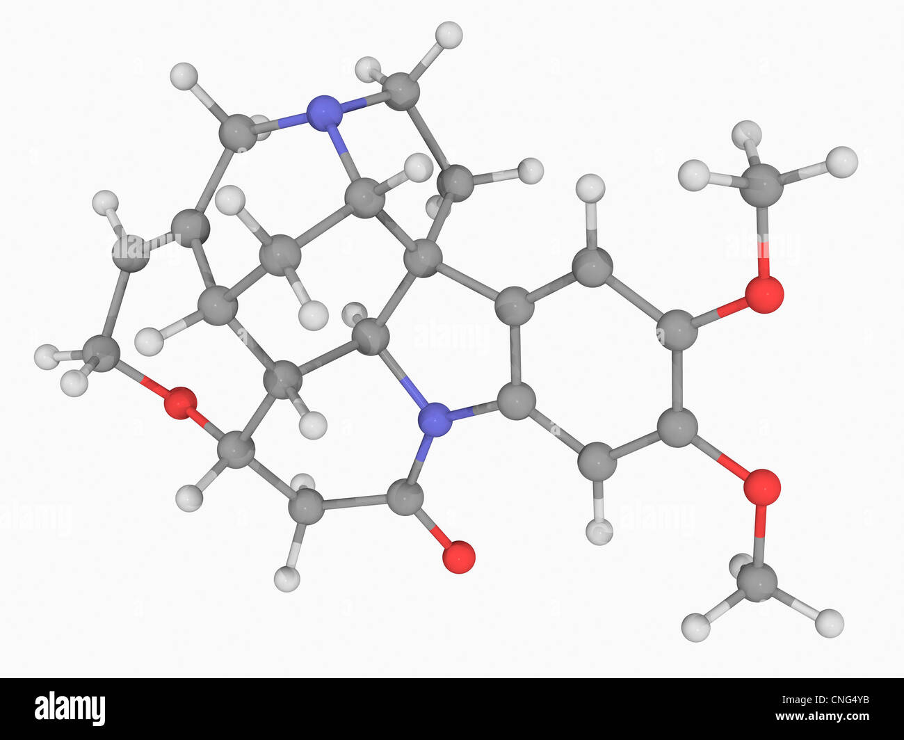 Brucine molecular hi-res stock photography and images - Alamy
