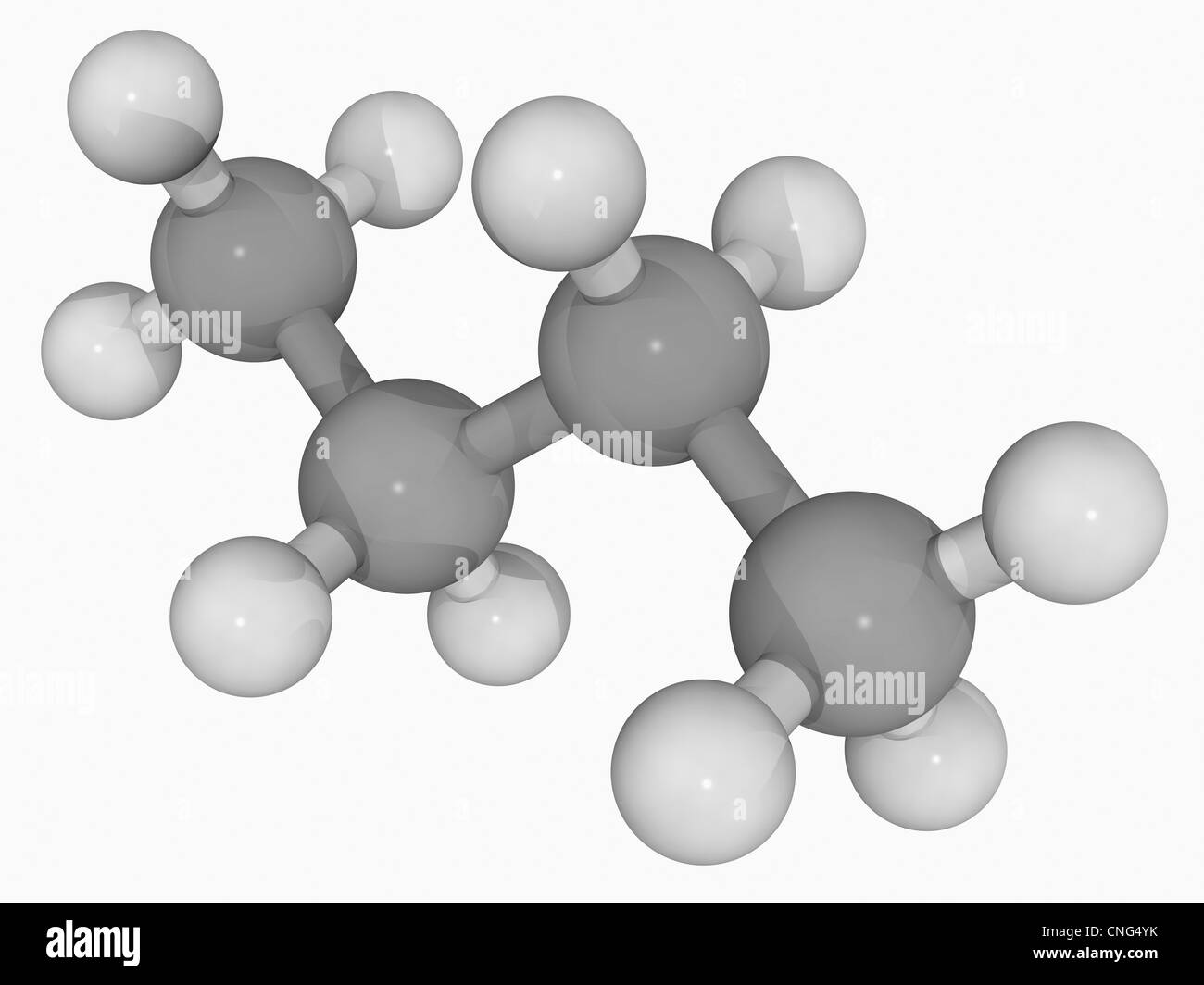 Butane molecular model hi-res stock photography and images - Alamy