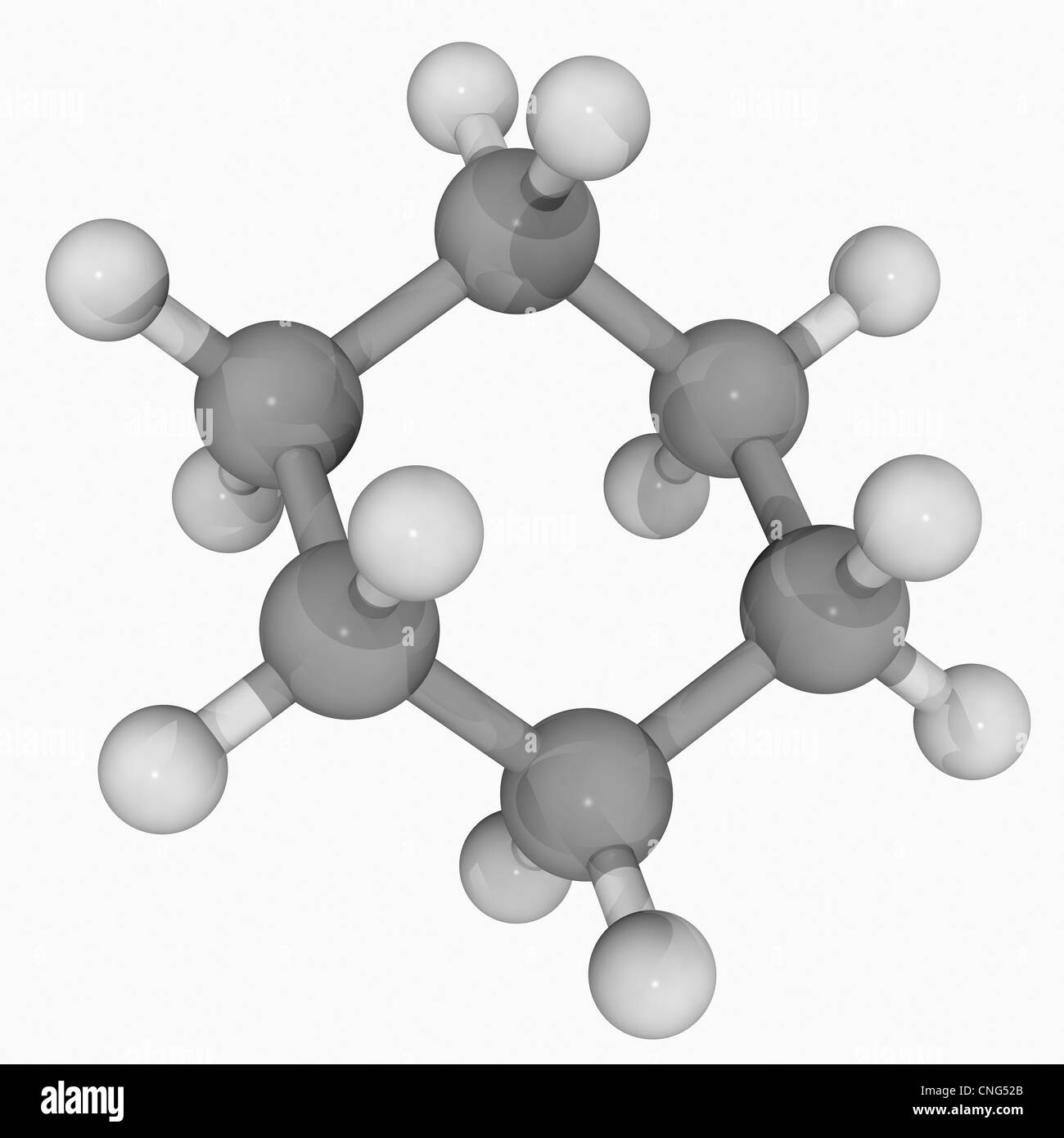 Cyclohexane molecular hi-res stock photography and images - Alamy