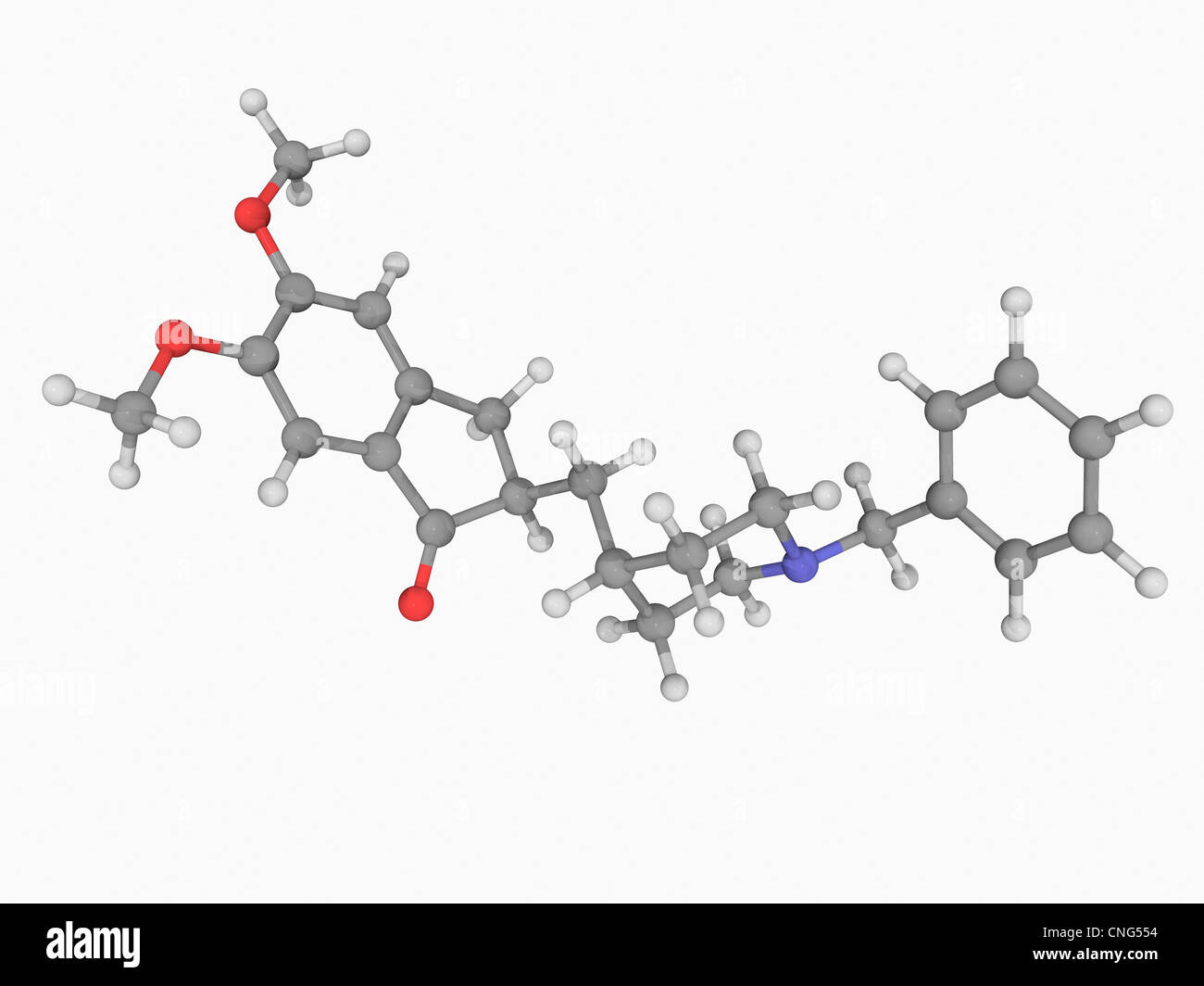 Donepezil drug molecule Stock Photo - Alamy