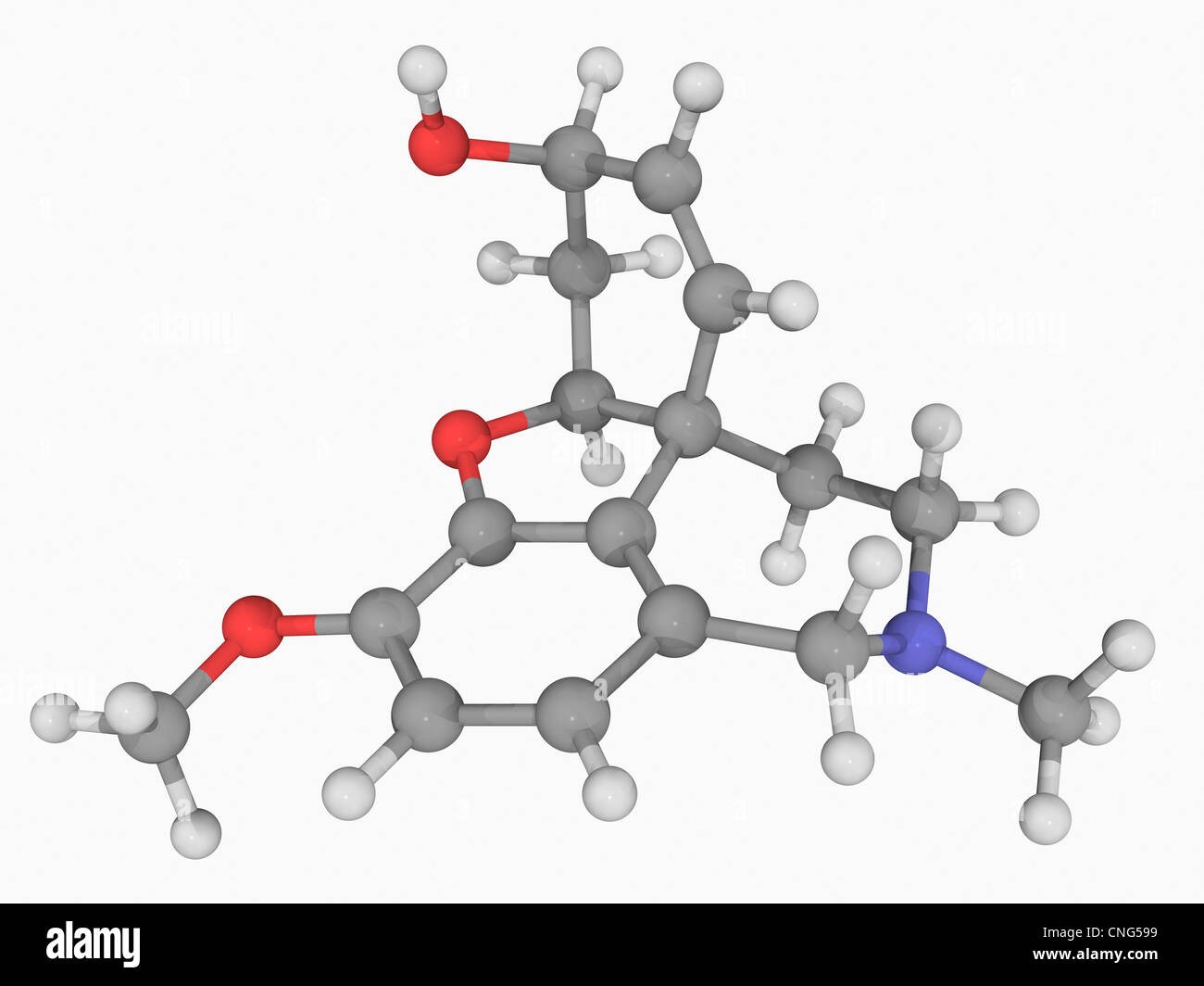 Galantamine drug molecule Stock Photo - Alamy