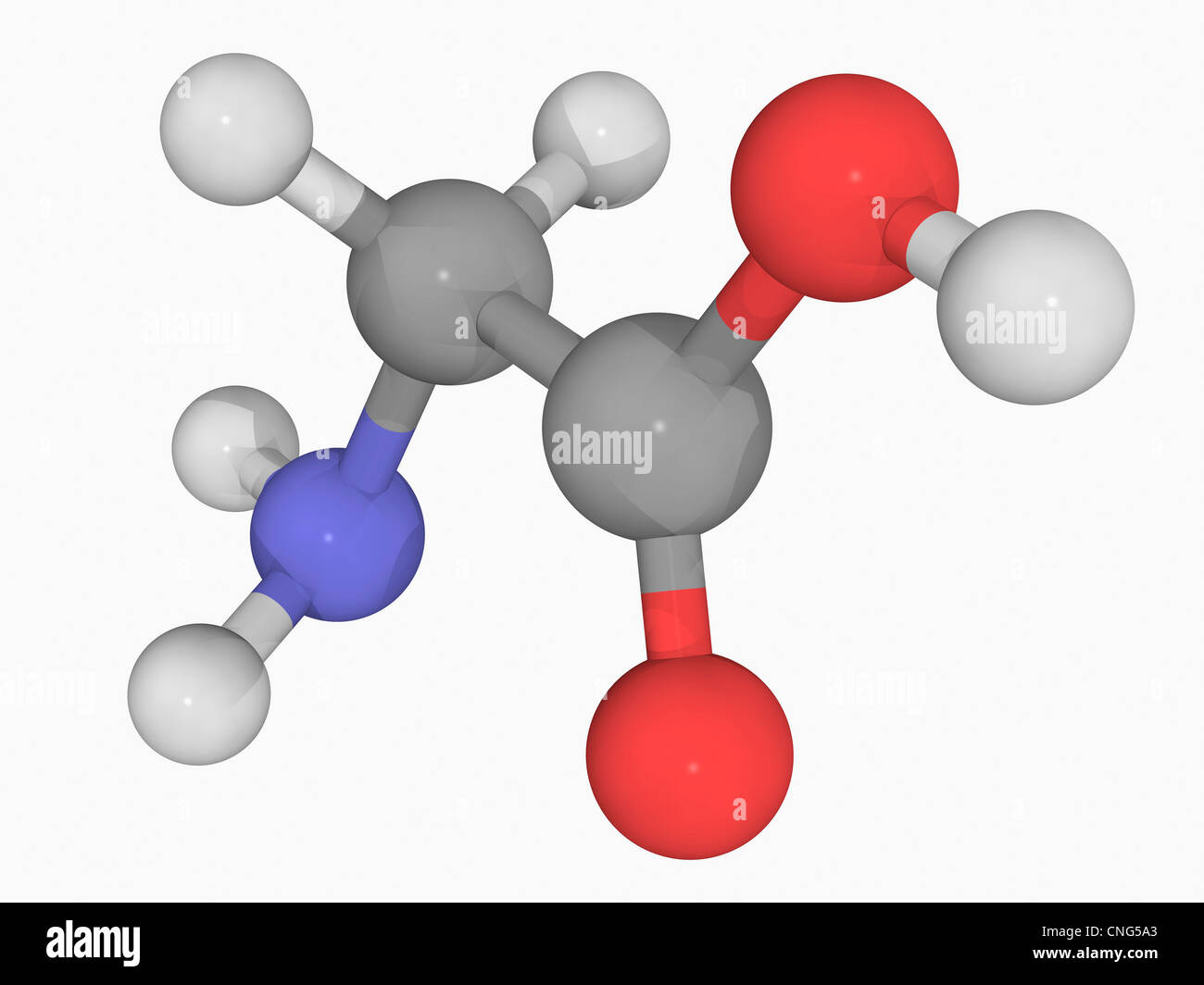 Amino acid glycine molecular structure hi-res stock photography and ...