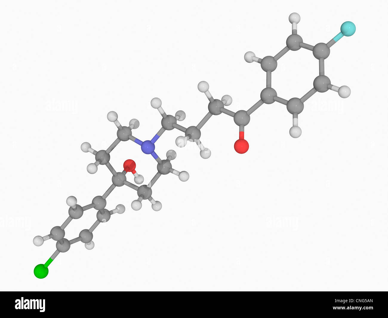 Haloperidol drug molecule Stock Photo - Alamy