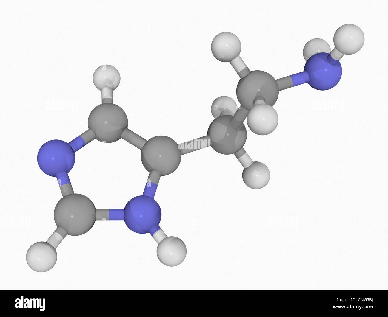 Histamine molecule hi-res stock photography and images - Alamy