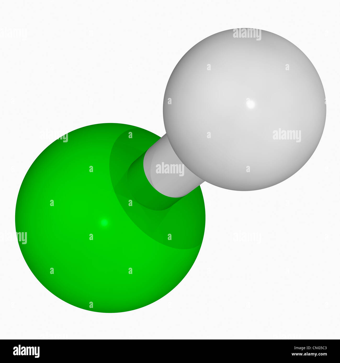 Hydrochloric acid molecule hi-res stock photography and images - Alamy