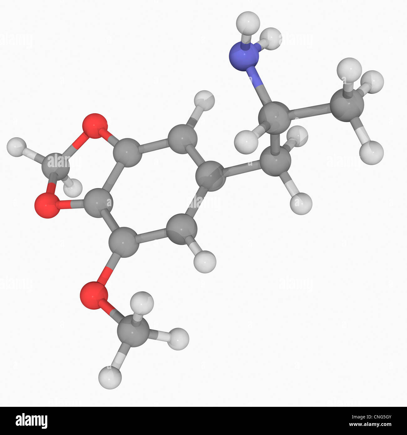 MMDA drug molecule Stock Photo - Alamy