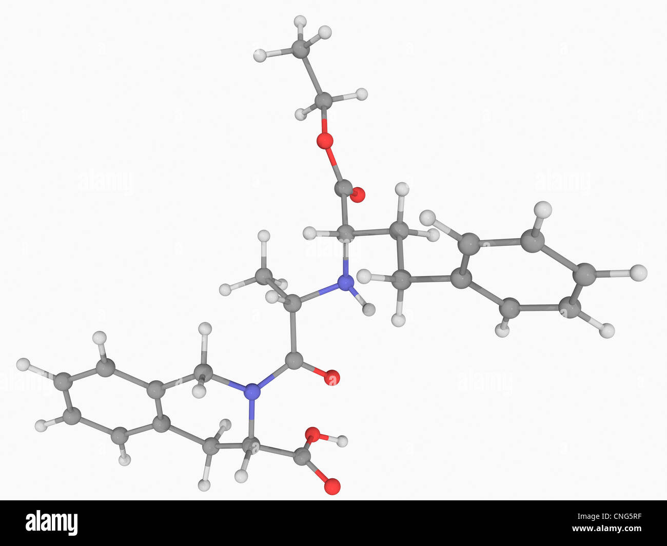Quinapril drug molecule hi-res stock photography and images - Alamy