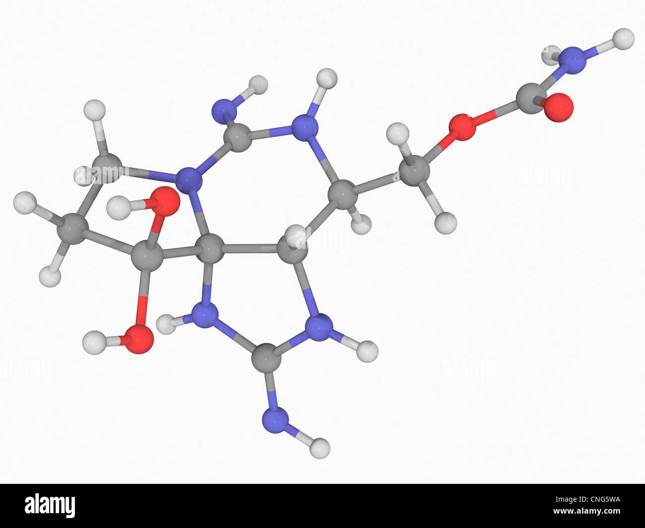 Saxitoxin neurotoxin molecule Stock Photo - Alamy