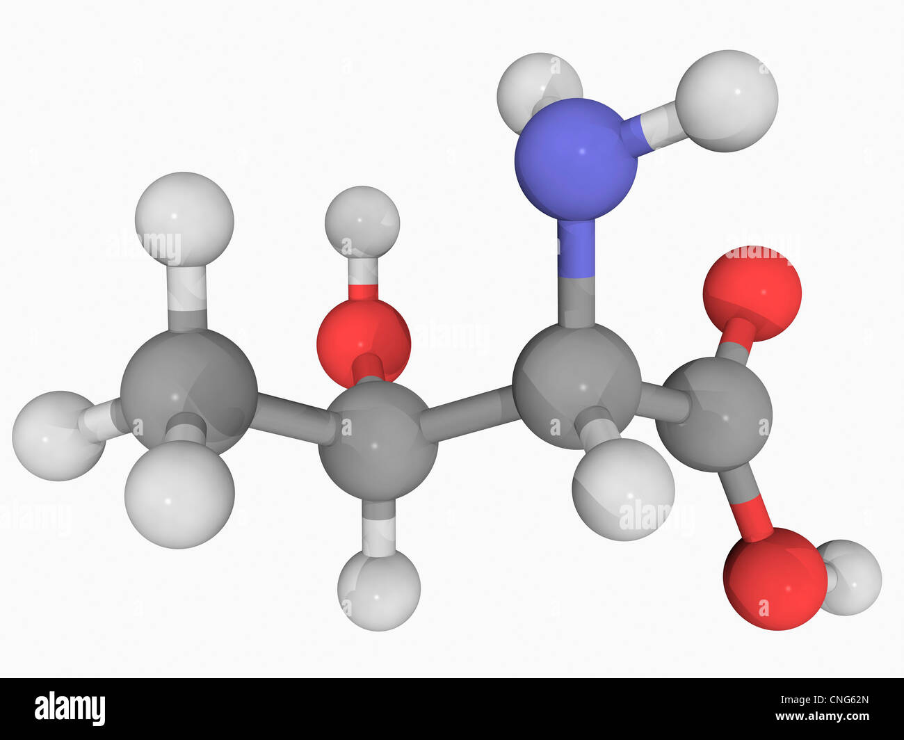 Threonine amino acid molecule hi-res stock photography and images - Alamy
