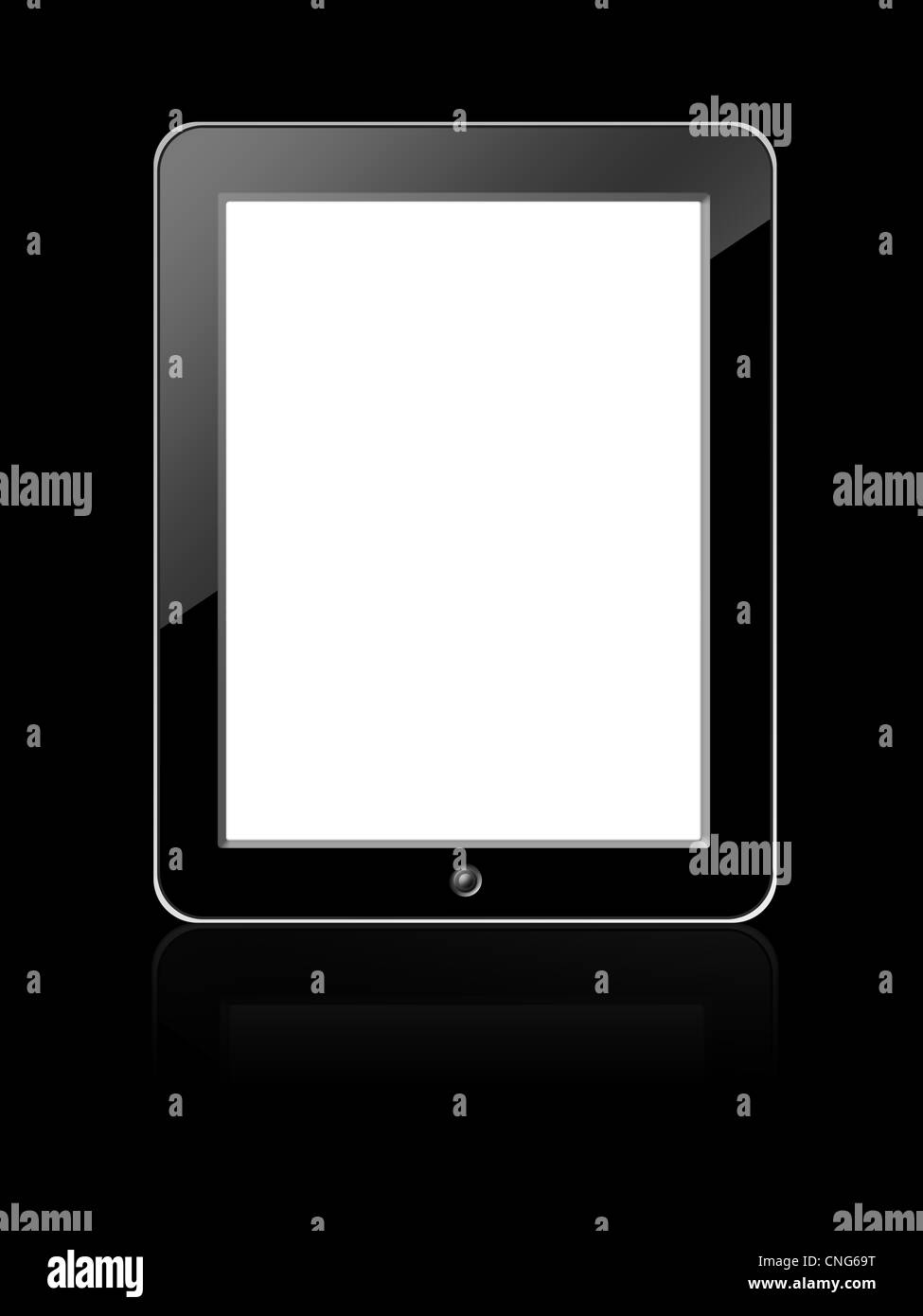 Black blank Digital LCD Frame isolated on white background Stock Photo ...