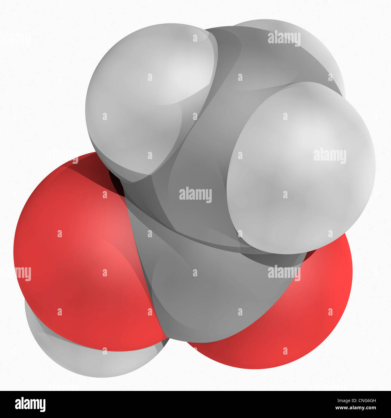 Acetic acid molecule Stock Photo - Alamy