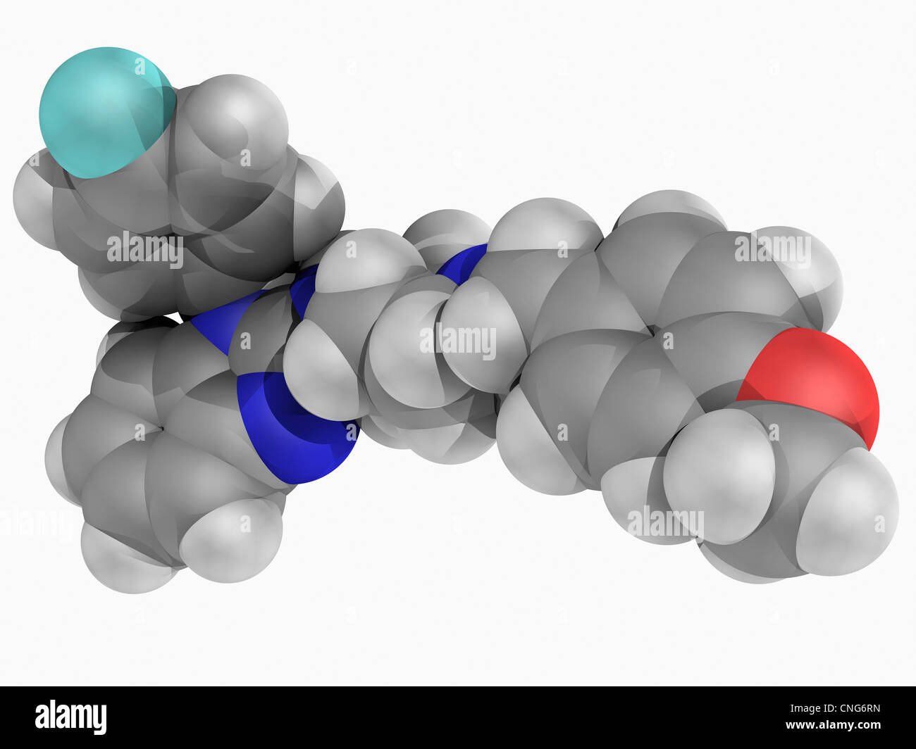 Astemizole drug molecule Stock Photo - Alamy