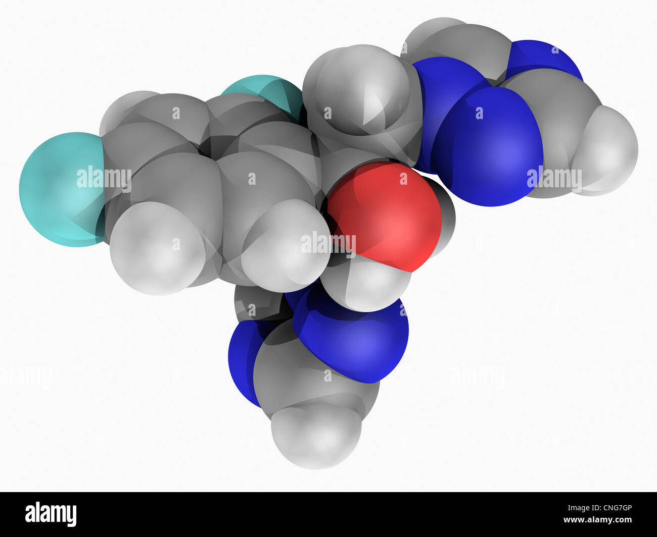 Fluconazole drug molecule Stock Photo - Alamy