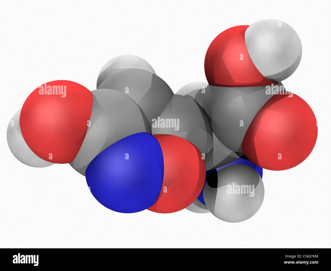 Ibotenic acid drug molecule Stock Photo - Alamy